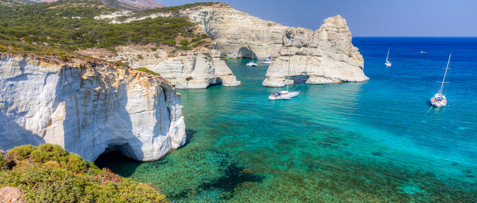 Rethymno Day Boat Trips To Milos Island | Yacht In Crete